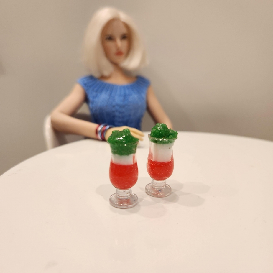 1: 6 Sixth Scale Mexican Margarita Cocktail Drink Beverage Bar