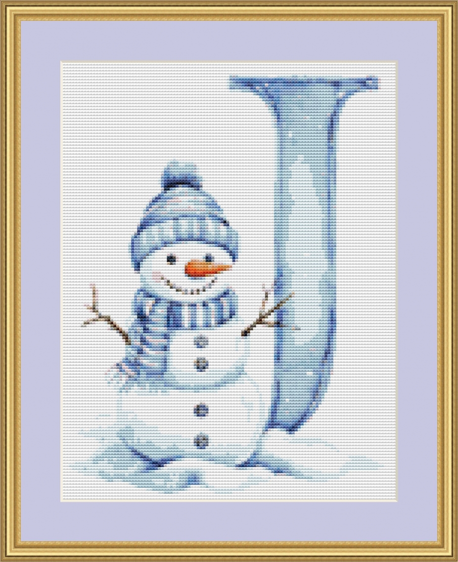 J Cross Stitch Pattern by Avalon Cross Stitch, Needle Craft