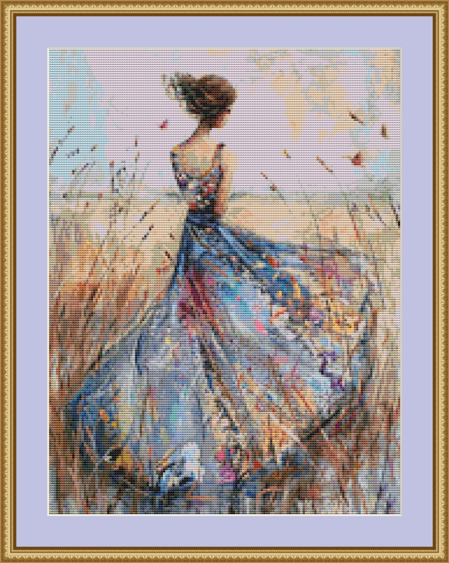 Tall Grass Cross Stitch Pattern by Avalon Cross Stitch, Needle Craft