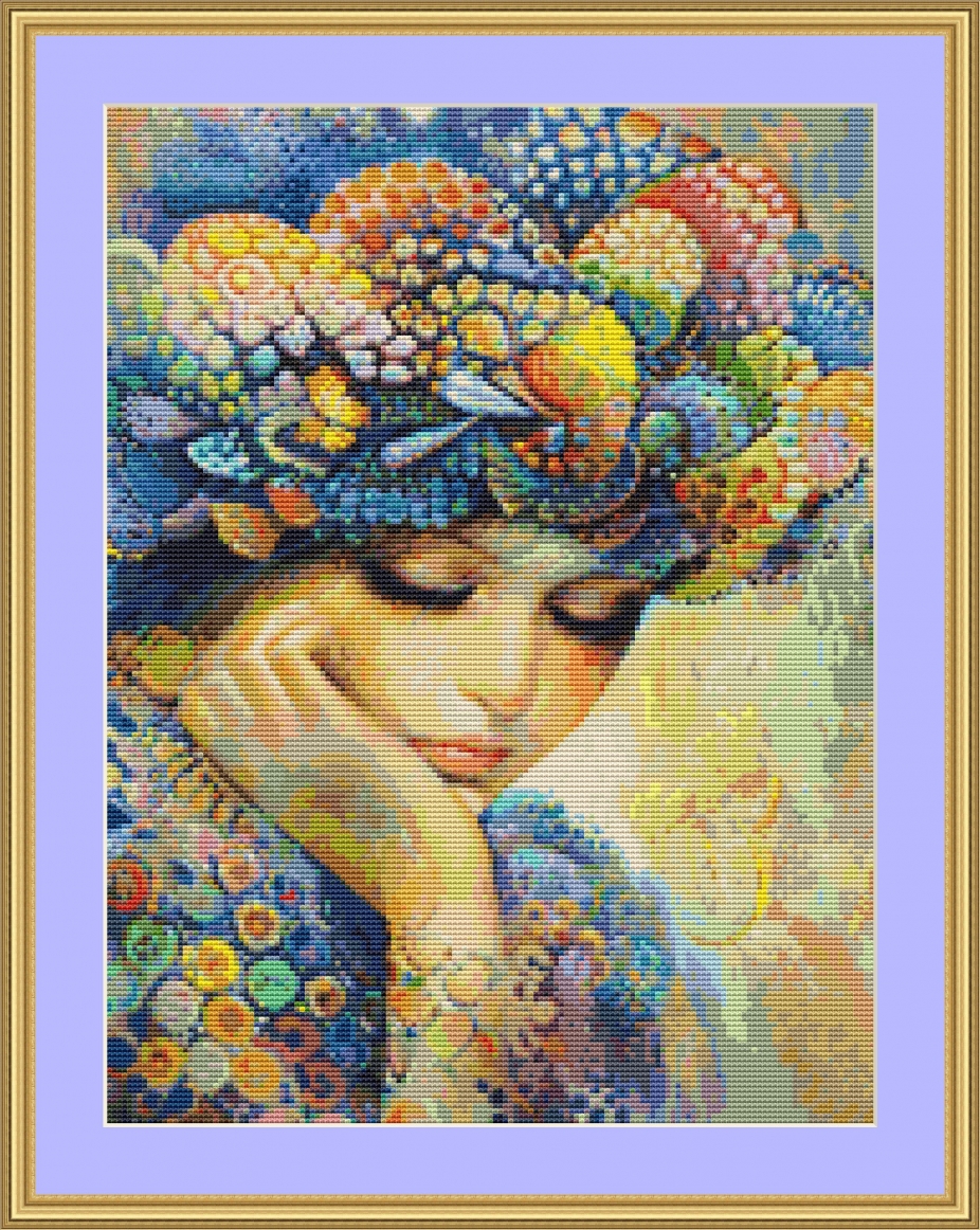 Thinking Cross Stitch Pattern by Avalon Cross Stitch, Needle Craft