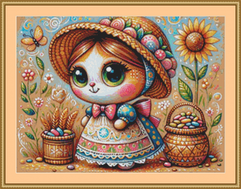 Cute Animal Cross Stitch Pattern by Avalon Cross Stitch