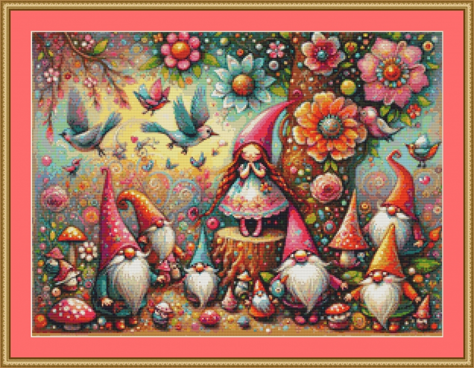 Enchanted Forest Cross Stitch Pattern by Avalon Cross Stitch