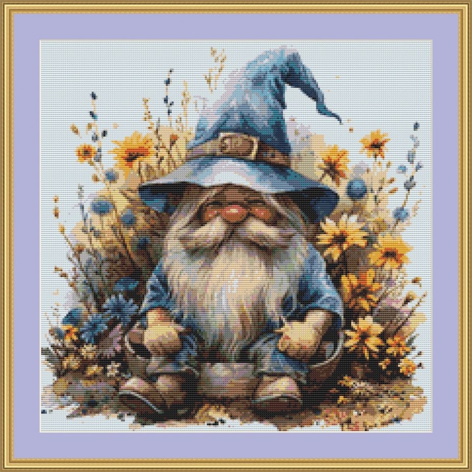 Garden Gnome 8 Cross Stitch Pattern by Avalon Cross Stitch