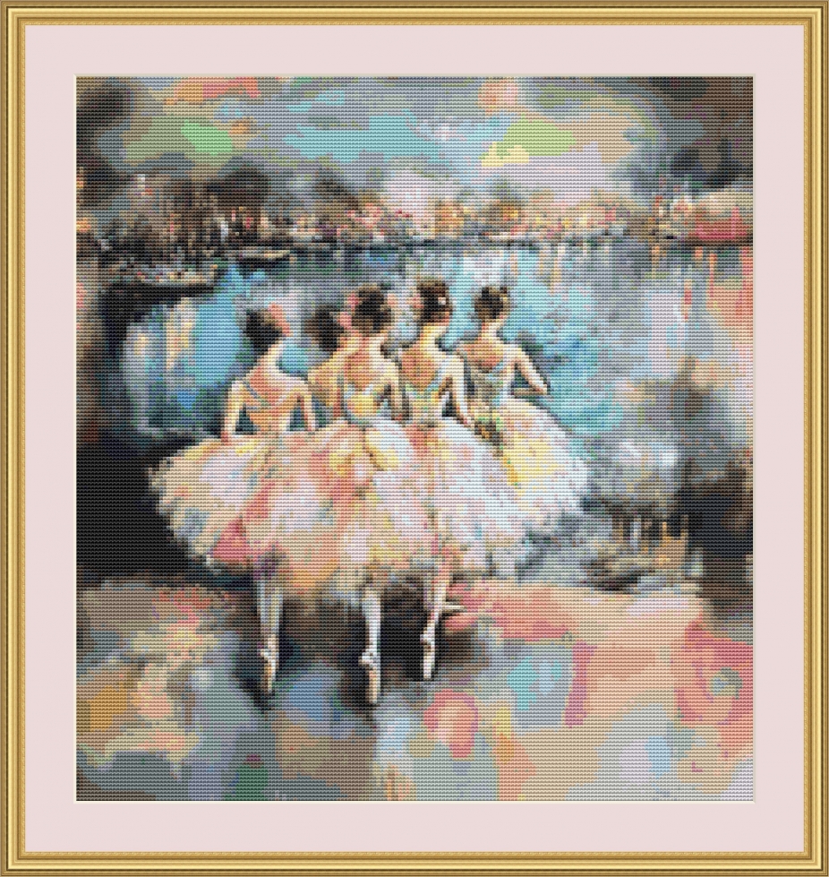Ballerinas Cross Stitch Pattern by Avalon Cross Stitch, Needle Craft
