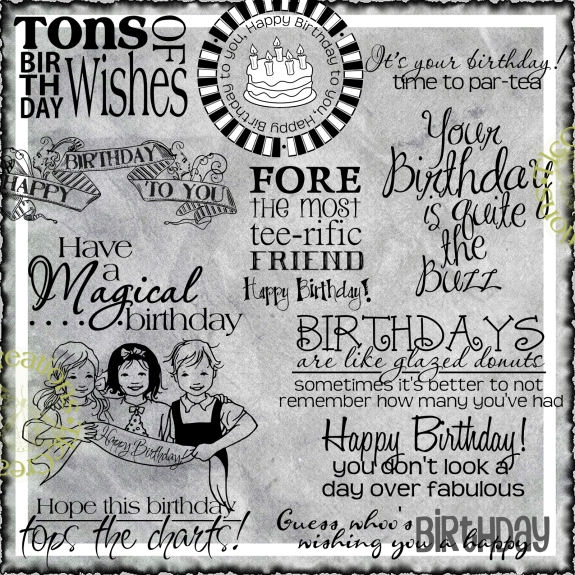 Birthday General, Mega Bundle by Tlc Creates Vintage, Digital Art
