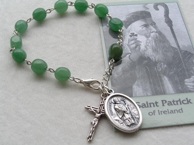St. Patrick Rosary Bracelet by Beads of Heaven, Rosaries