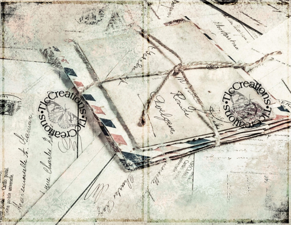 Letters From Home Digital Printable Junk Journal Kit