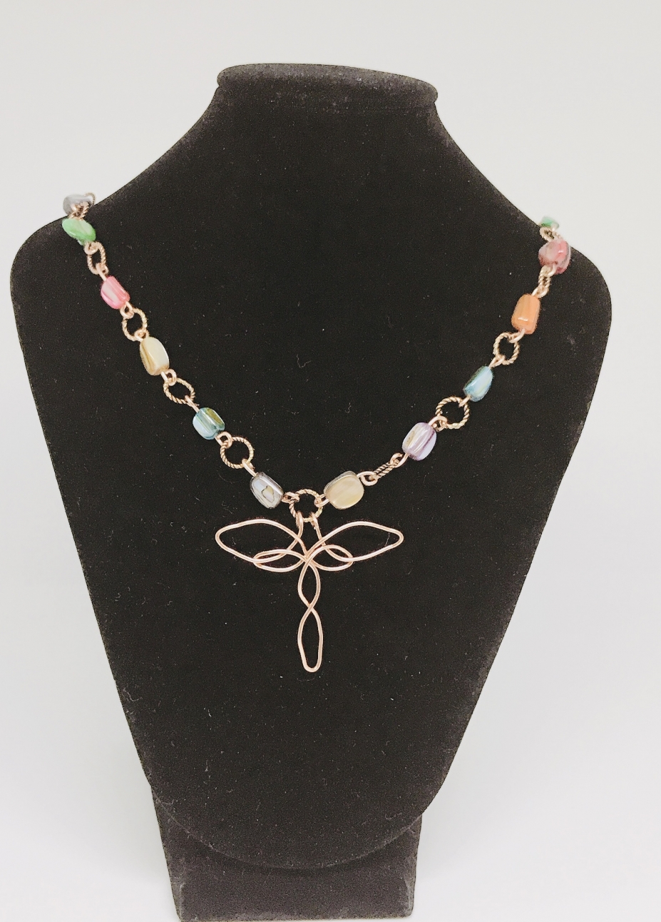 Dragonfly Shell by AdaraCatori, Jewelry Sets on iCraftGifts.com