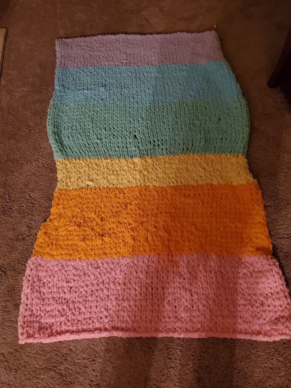 Large Loop Yarn Blanket at Sara Sheridan blog