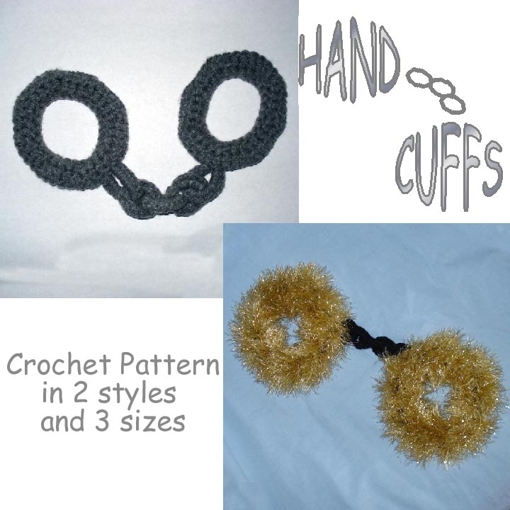 Pattern- Soft Handcuffs by These Loving Hands, Crocheting