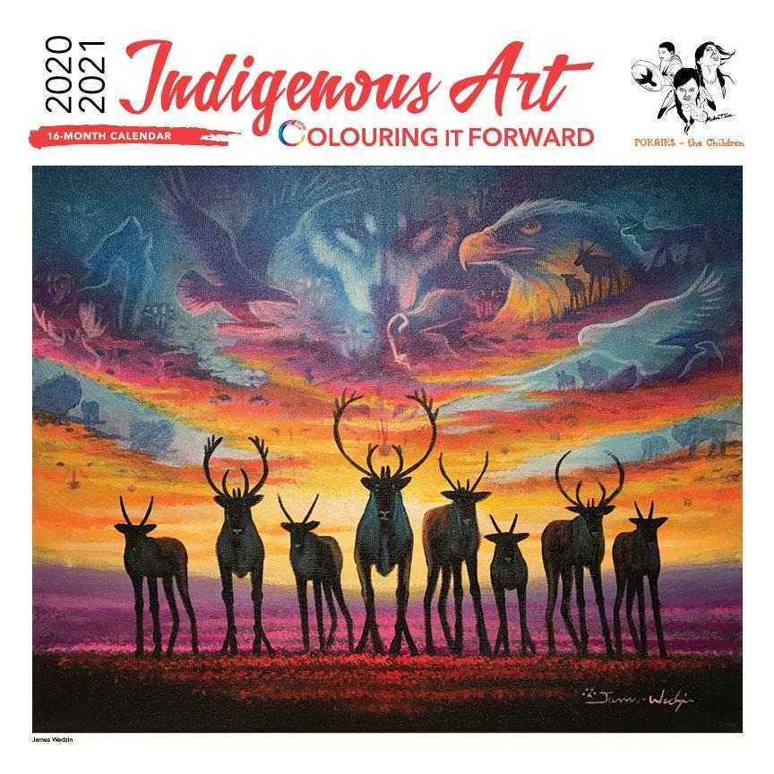 2020-21 Indigenous Art Calendar by IndigeneArts, Paper Craft