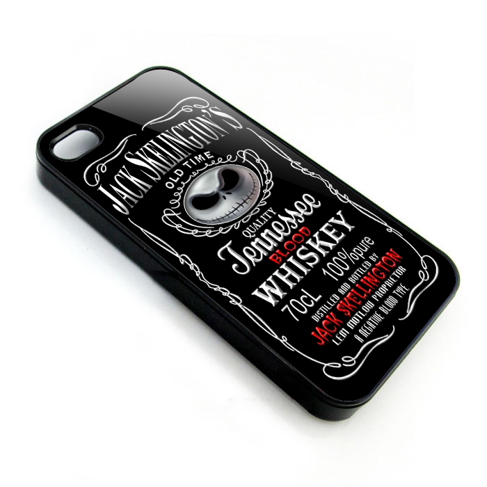 Jack Skellingtons Nightmare Whiskey apple iphone 6 case cover