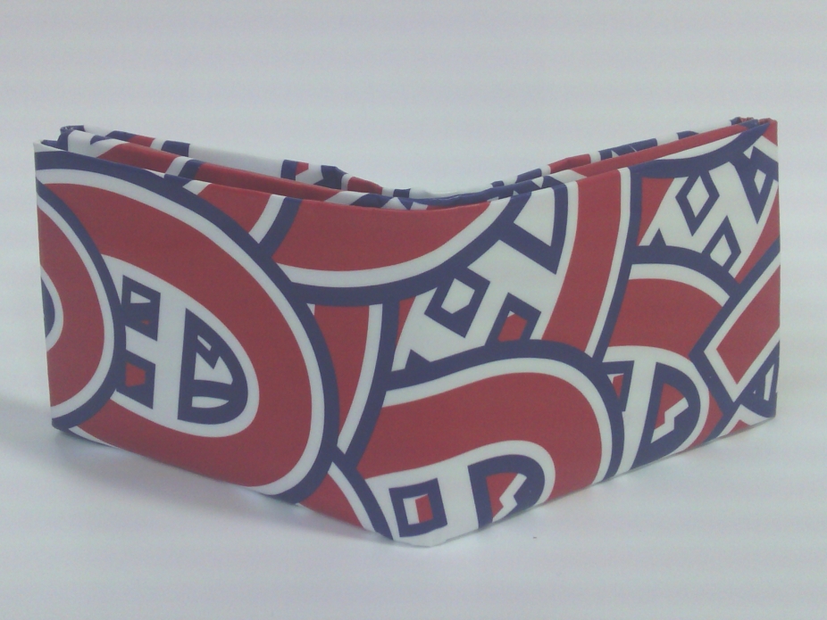 WalletMaster men's unrippable wallet. Montreal Canadiens design