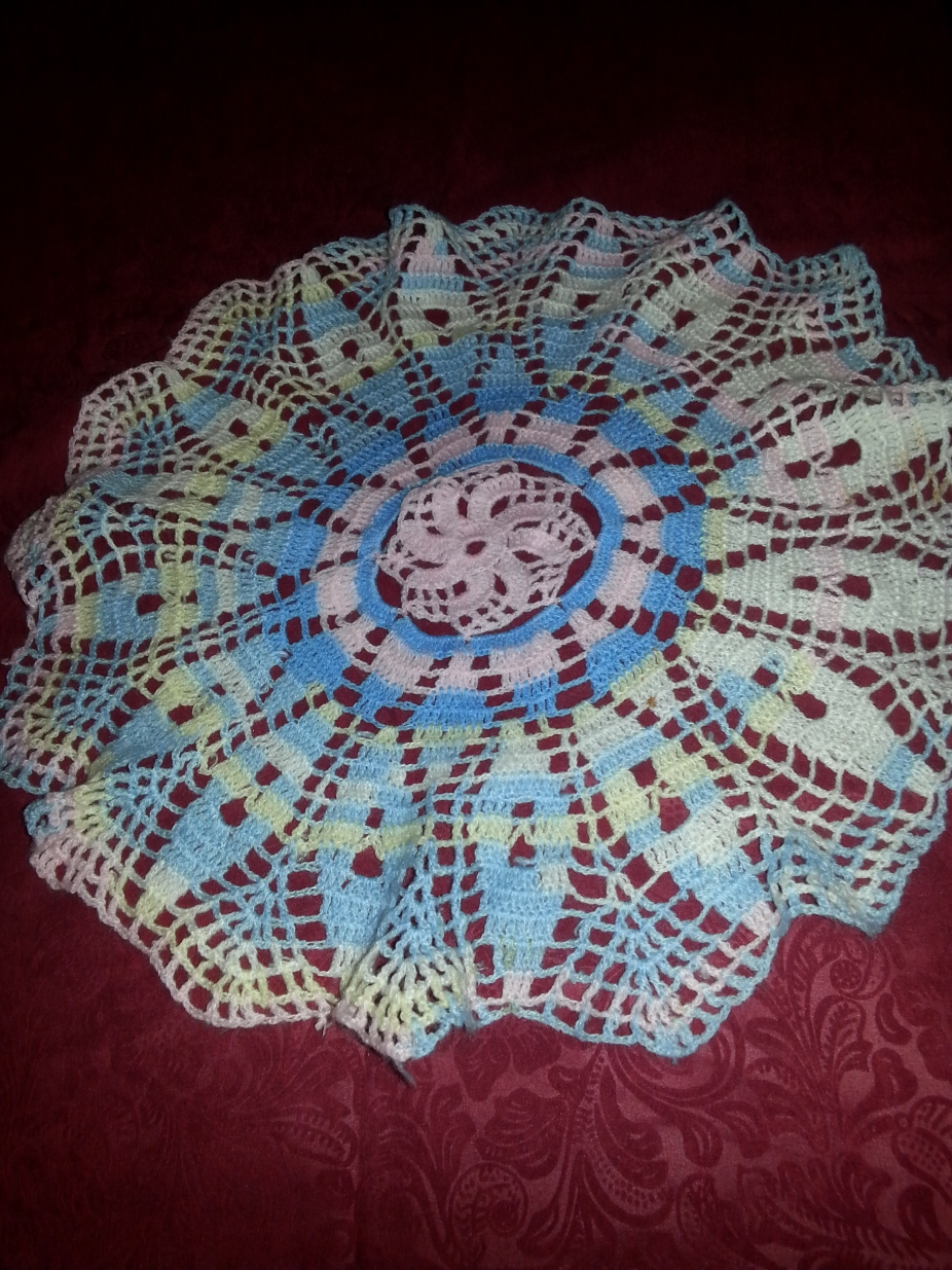 NCA crochet table/furniture decor by NCA Crochet Artistic Creations