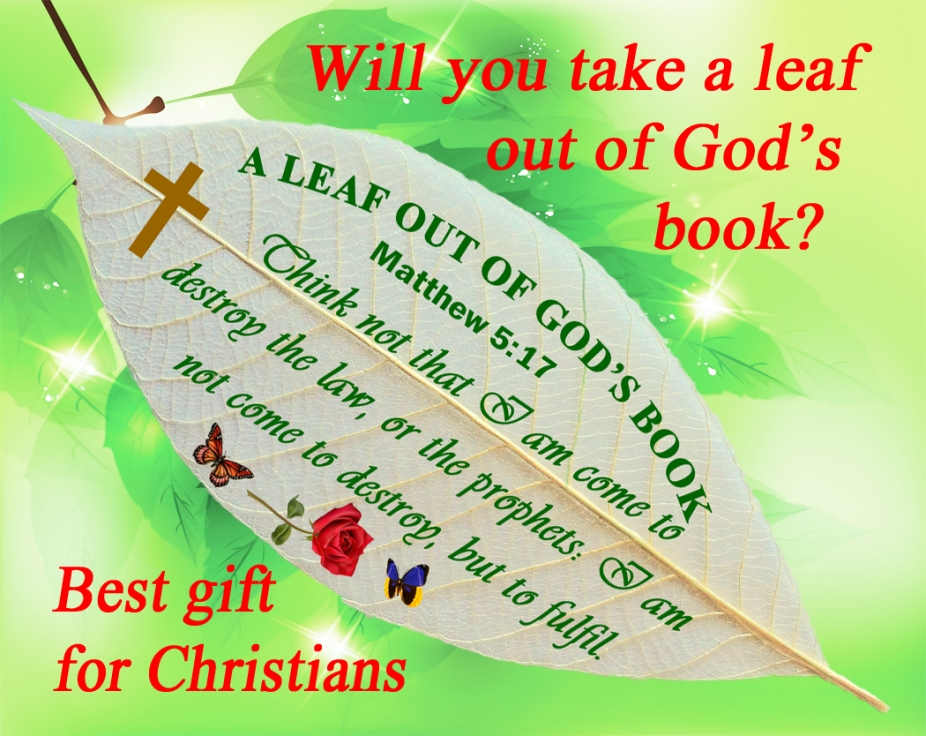 Personalized Bible Verse On Tree Leaf by artonleaf, Religious Gifts