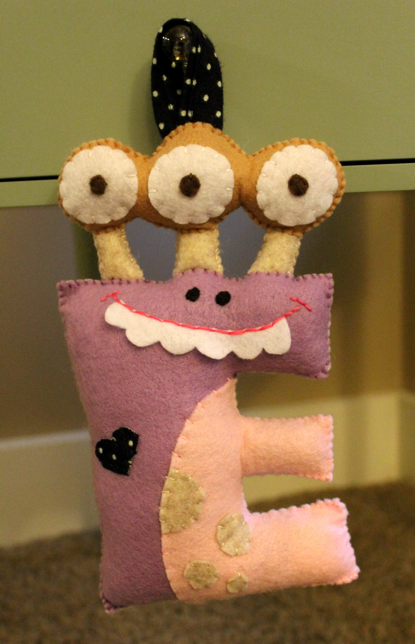Monster Letter E by Cute Thoughts, Educational Toys