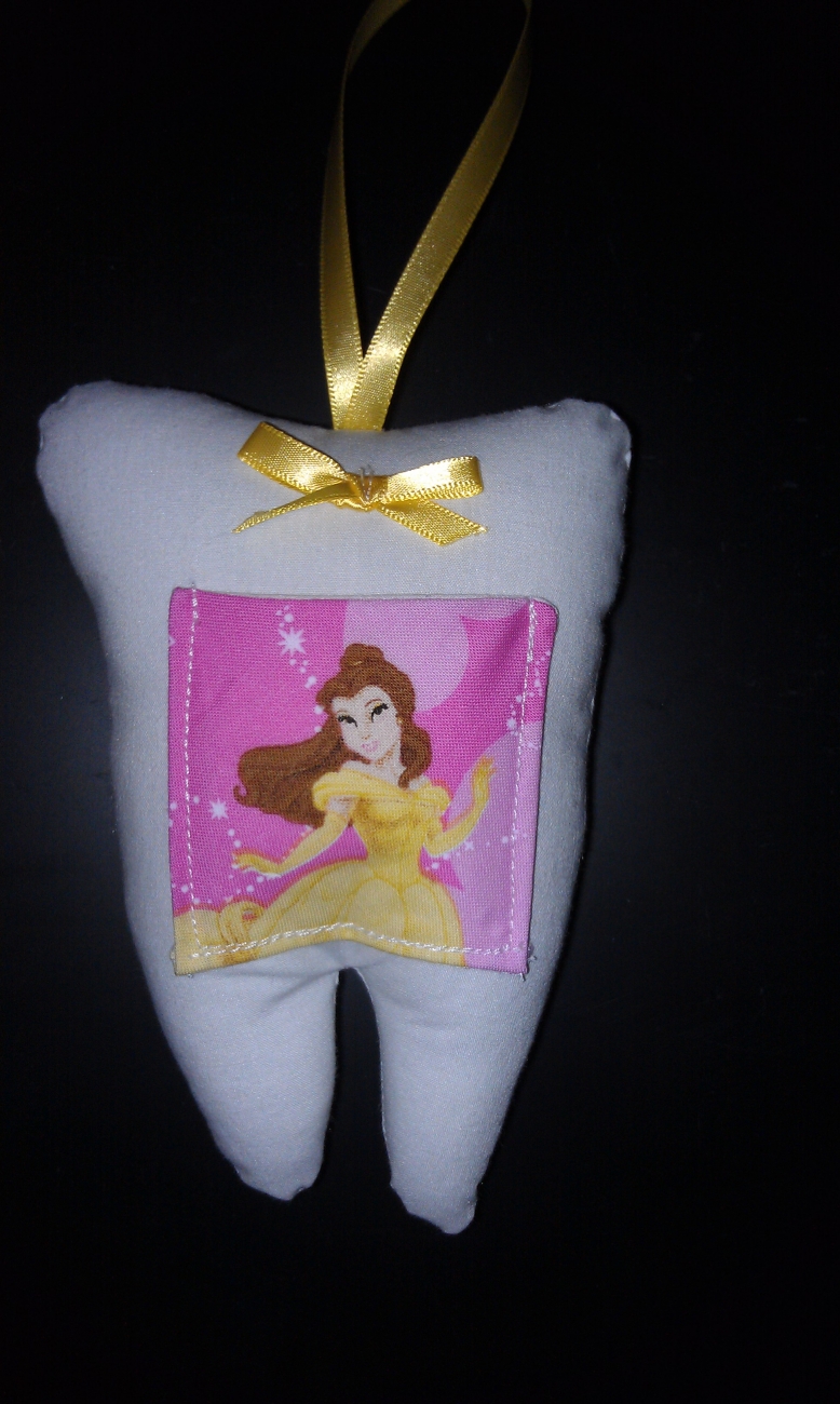 Tooth Fairy Pillow - Belle (Beauty & the Beast by Frances Rodriguez