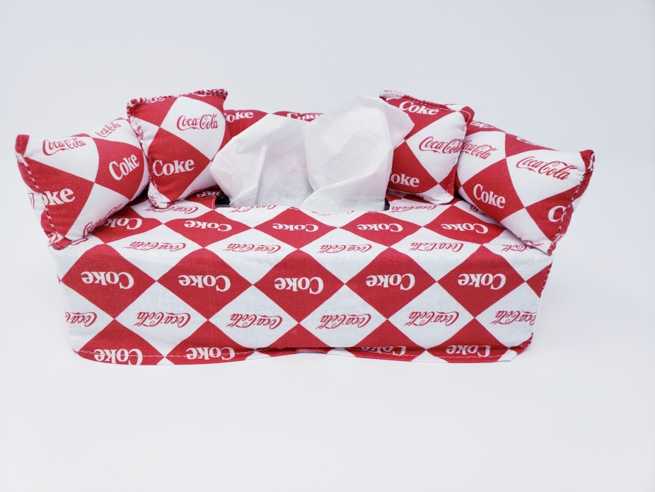 Coke Tissue Box Cover by Unique Custom Tissue Box Covers,